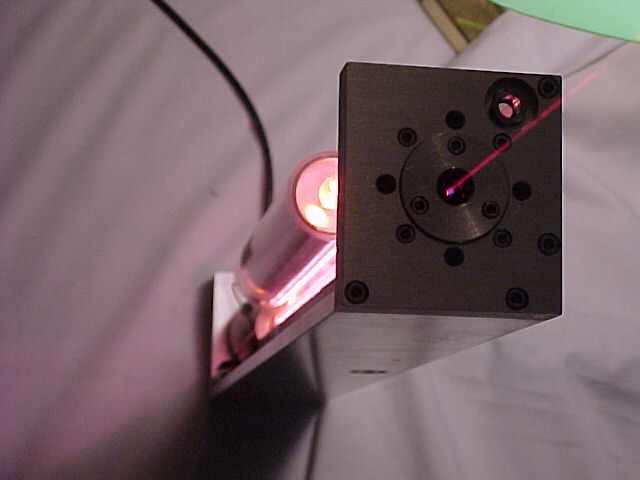Photos of Spectra-Physics Helium-Neon Lasers